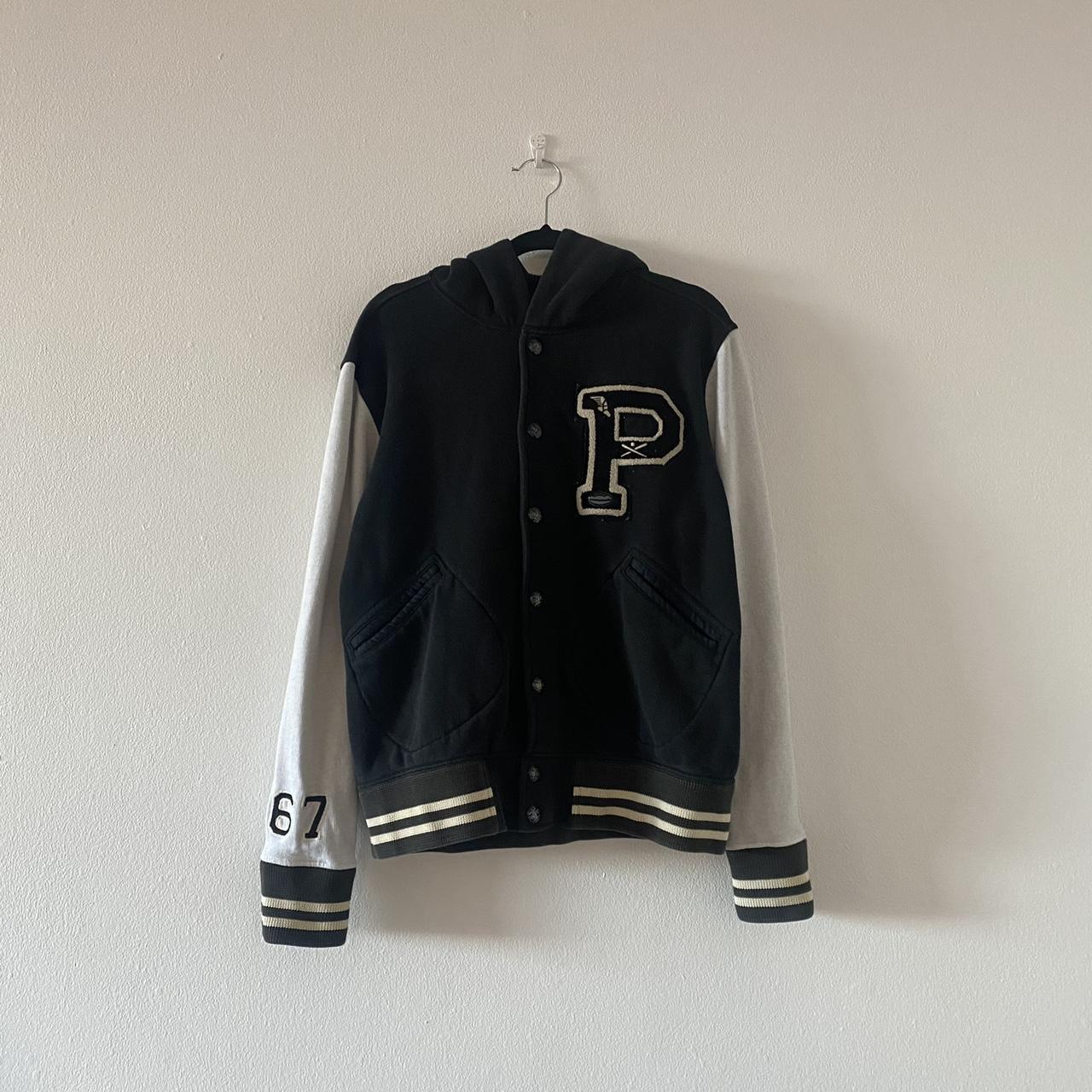 Ralph Lauren Polo Varsity Jacket - Size L - 87%... - Depop