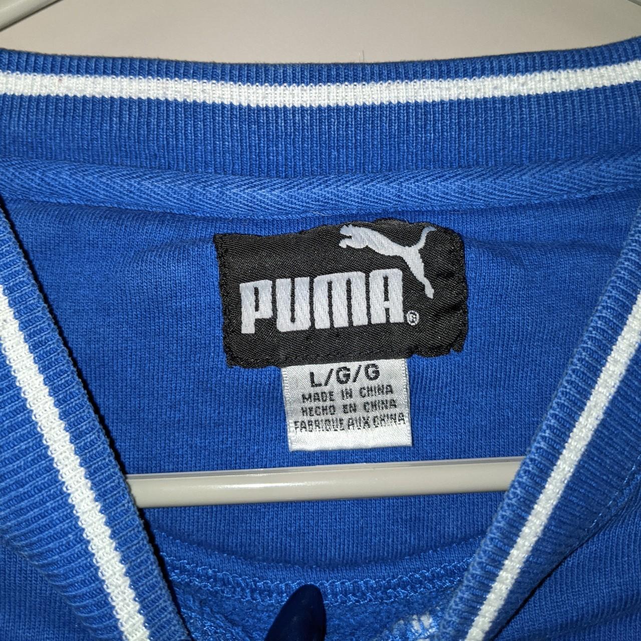 VINTAGE PUMA COLTS CREW NECK Size Large Classic... - Depop