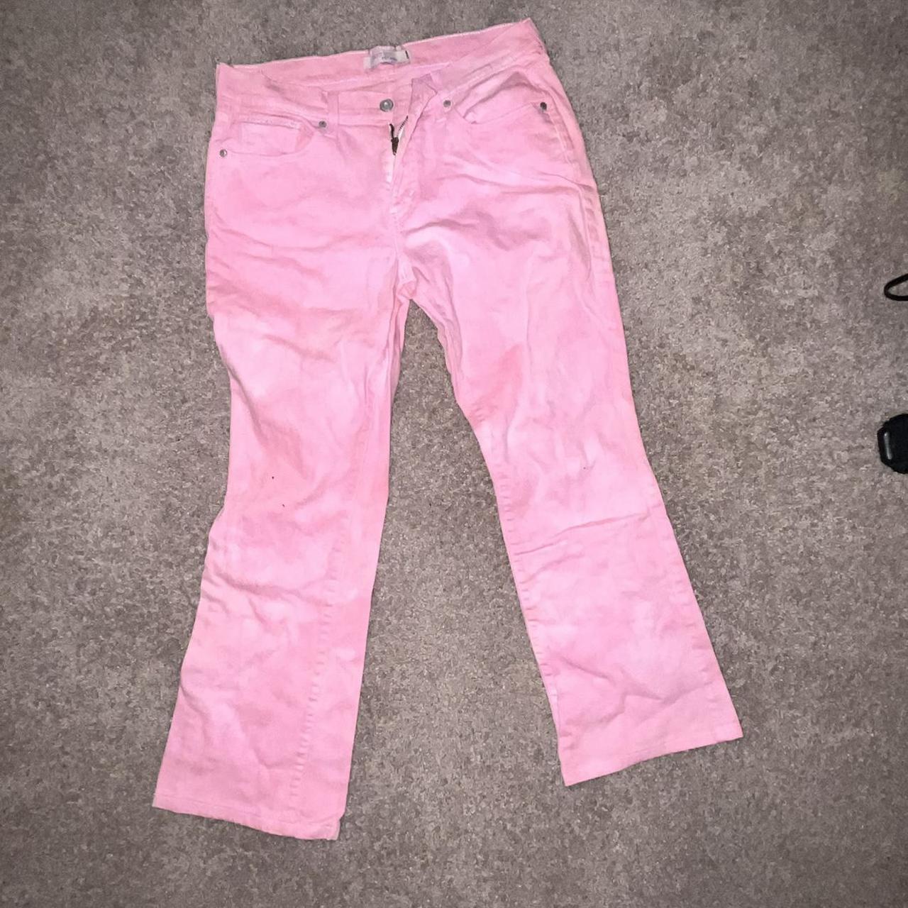 Levi's Women's Pink Jeans | Depop