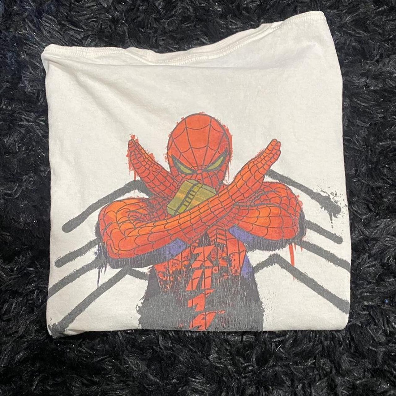 Super sick spider tee Crazy back it In good... - Depop