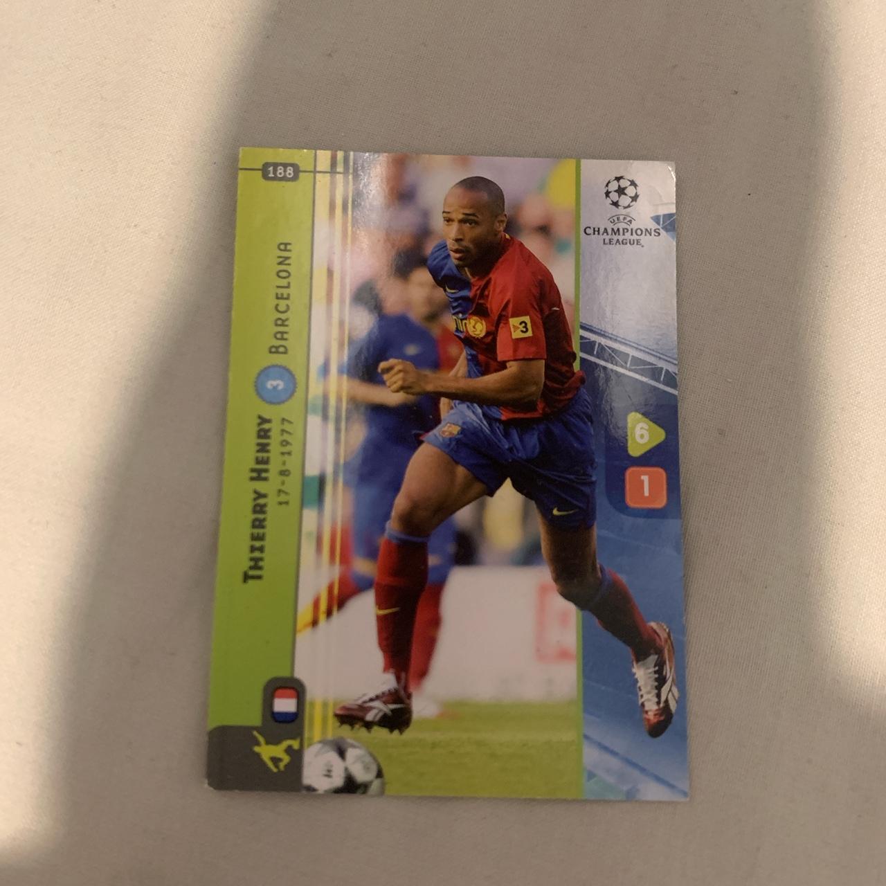 Thierry Henry champions league Match attax... - Depop
