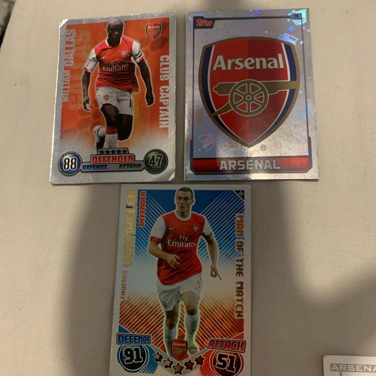 Arsenal special trio collectors items Match attax... - Depop