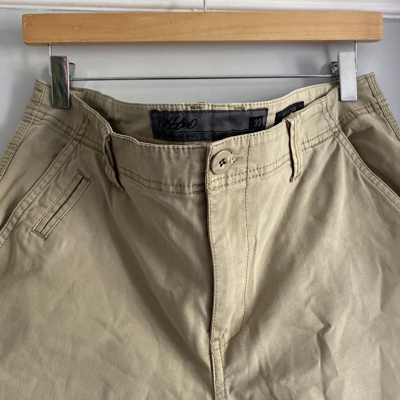 Mossimo Men's Tan and Cream Shorts | Depop