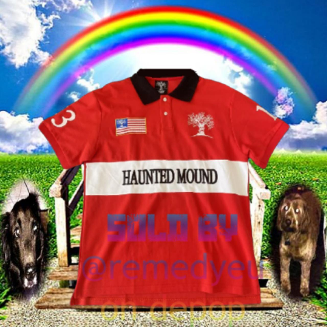 haunted mound polo bought at pumpehuset cph size m... - Depop