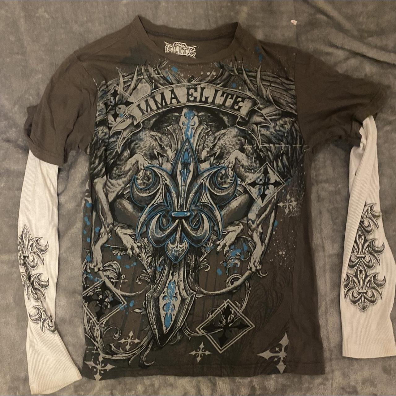 Mma elite layered shirt Size small Open to offers... - Depop