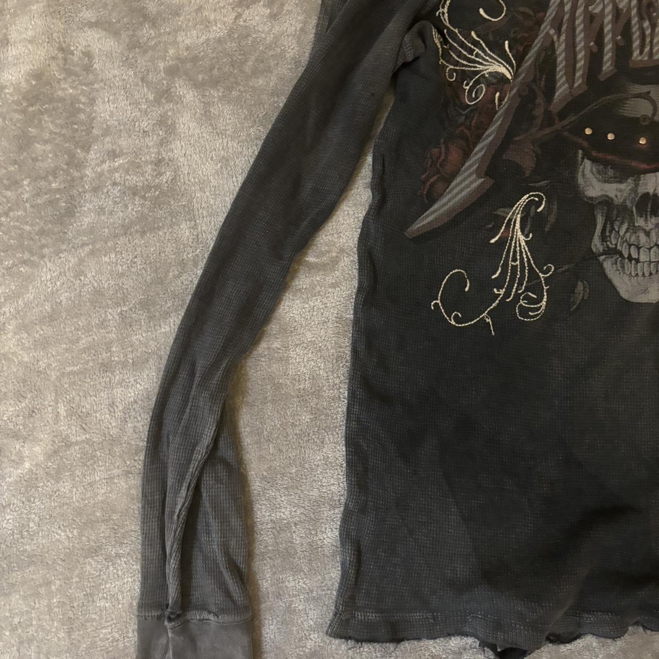 Affliction long sleeve top Tagged size... - Depop