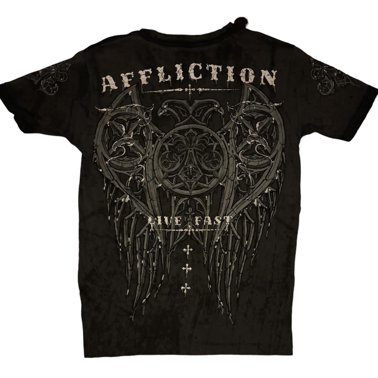 Affliction tshirt Tagged 2XL fits closer to L-XL - Depop