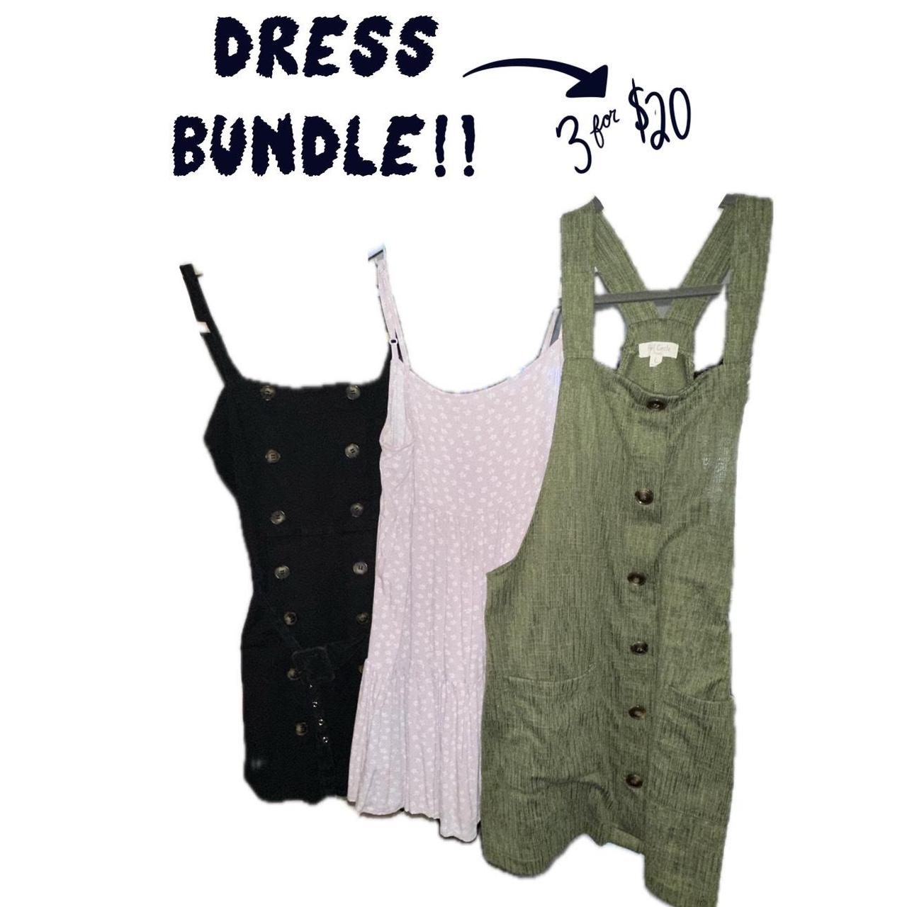‼️ DRESS BUNDLE ‼️ Get three super cute dresses for... - Depop