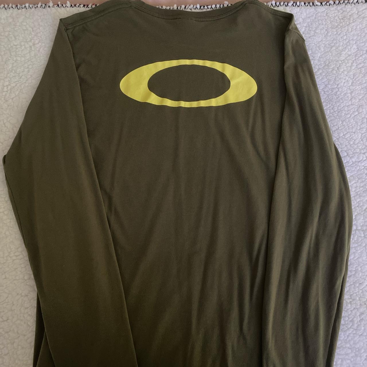 oakley graphic long sleeve easy to style #vintage... - Depop