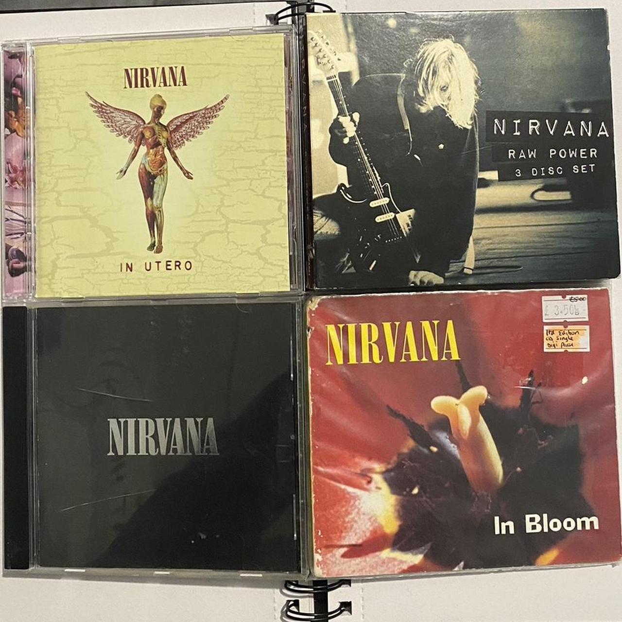 nirvana cd bundle £16 for all or £5 each - Depop
