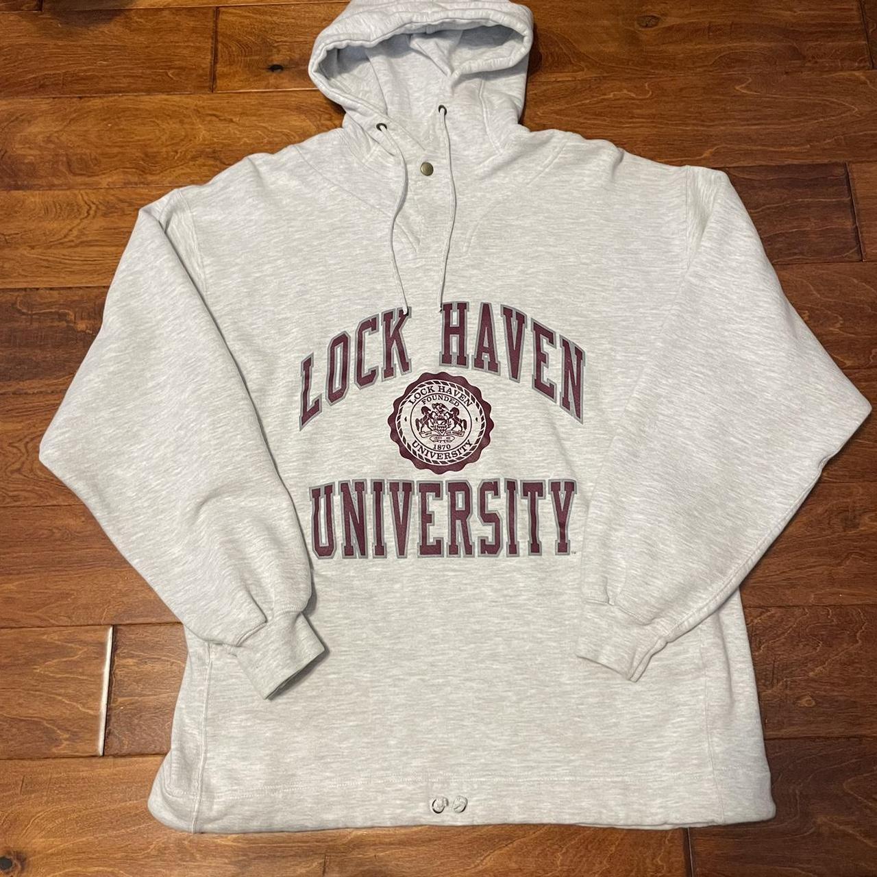Vintage 90s Lock Haven University russell athletic... - Depop