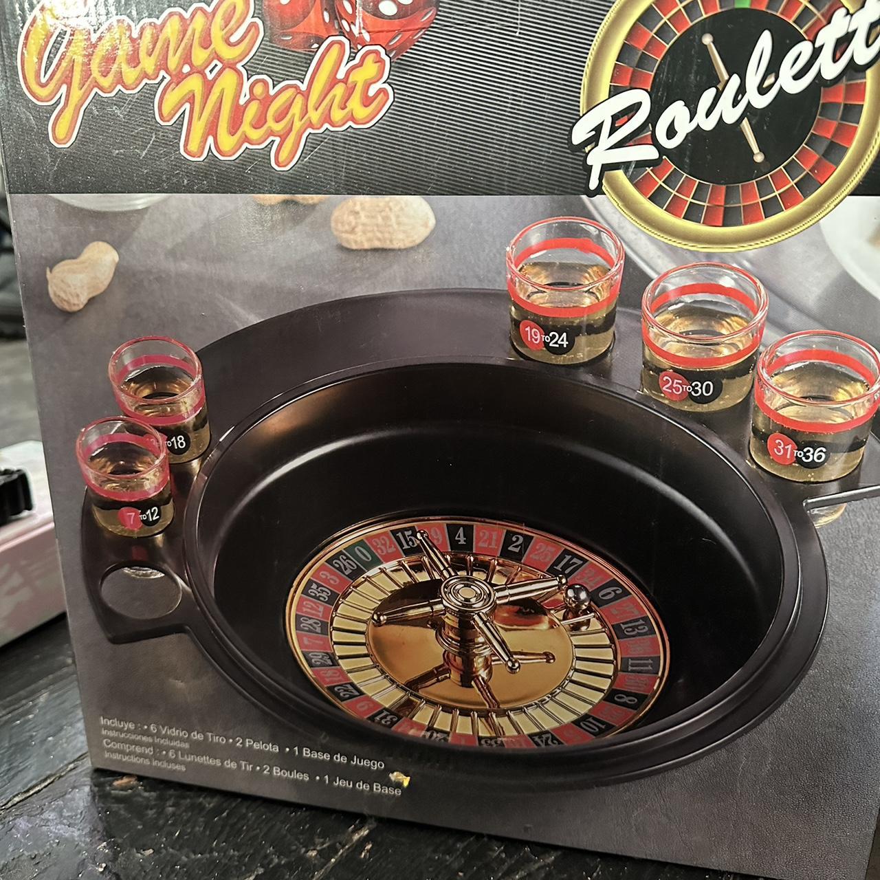 Roulette Drinking game for adults. Opened once but... - Depop
