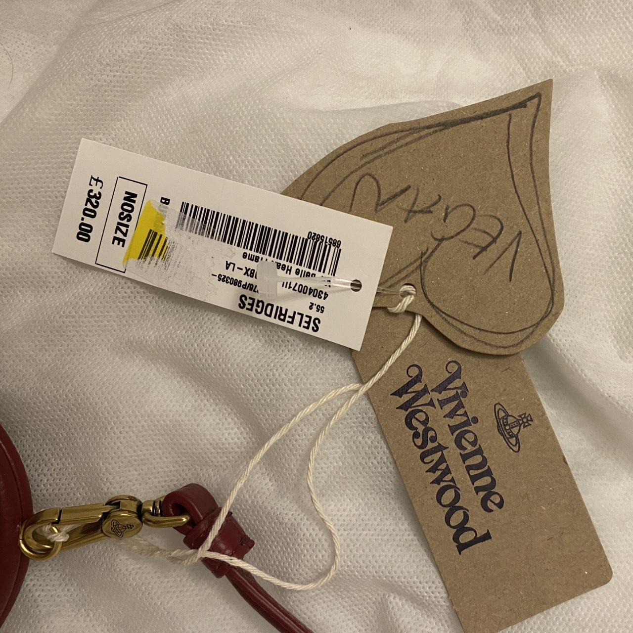 Vivienne Westwood Belle Heart Frame bag In velvet... - Depop