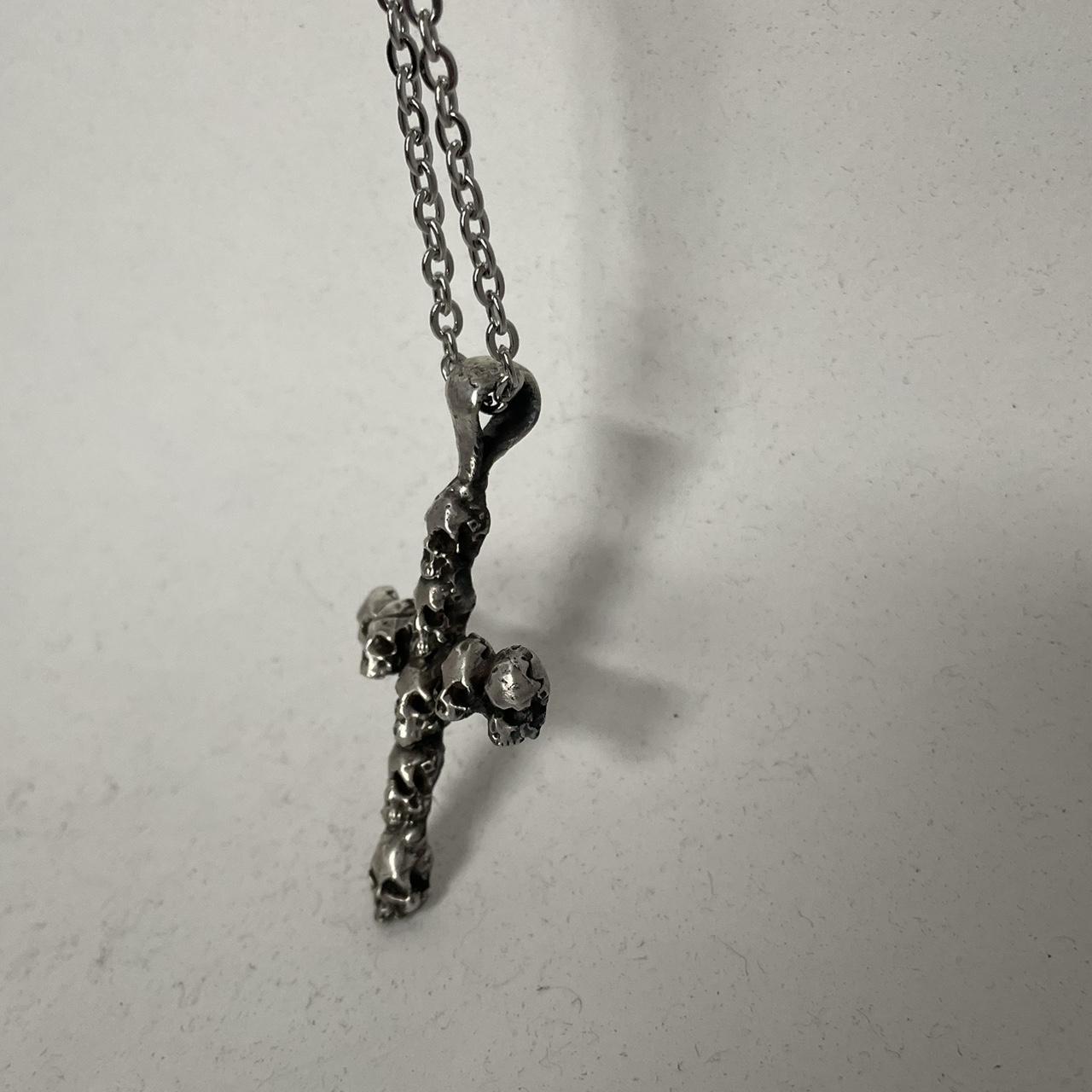 “apocalypse” hand made sterling silver .925 pendant... - Depop