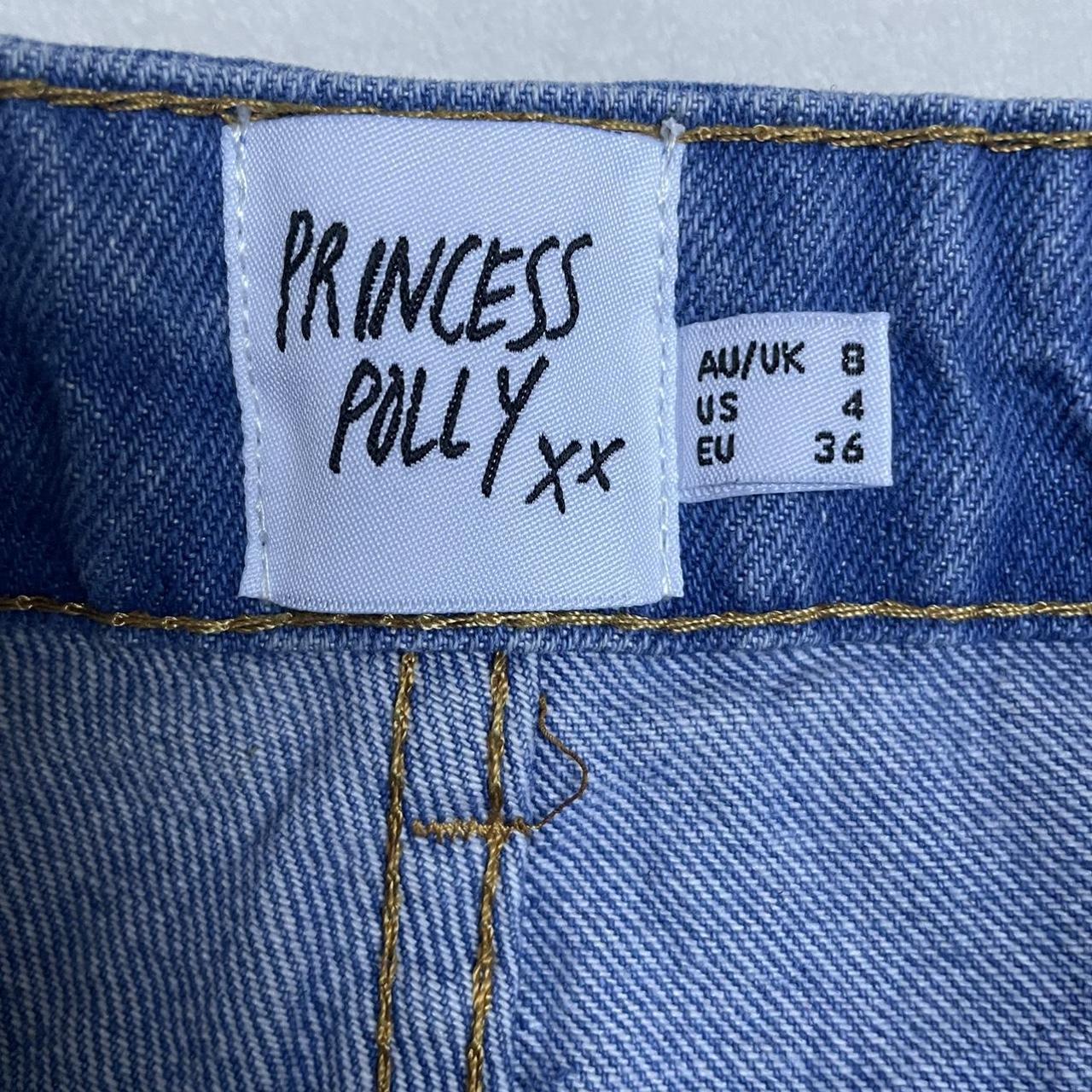 Princess Polly Women's Blue Shorts | Depop