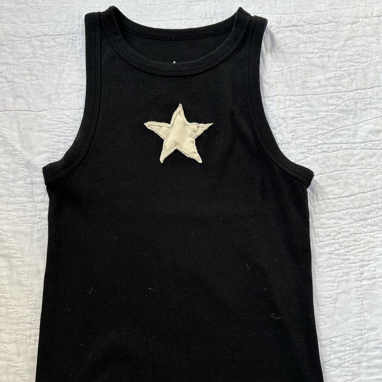 handmade star tank top sewn on by me originally... - Depop