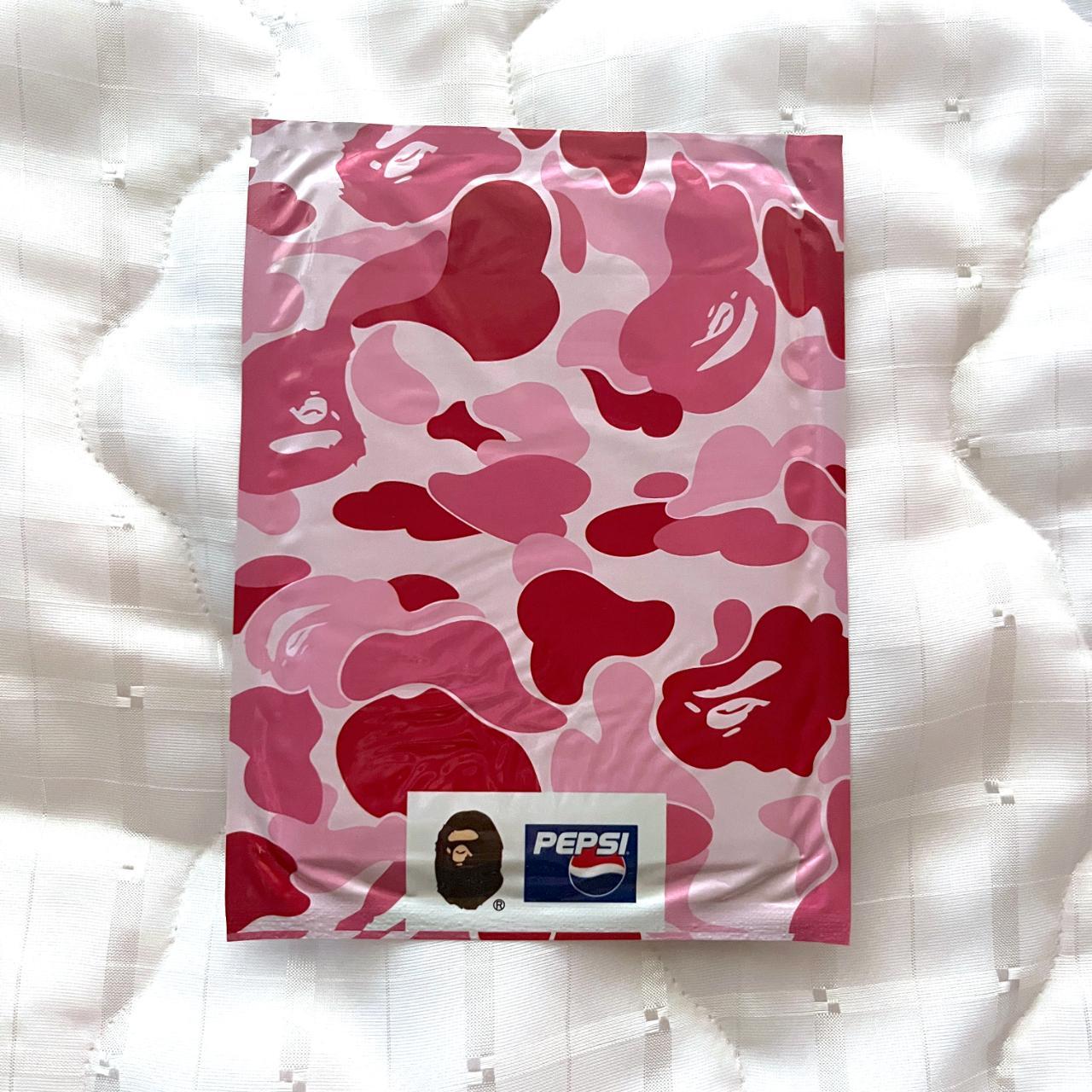 rare 2001 deadstock bathing ape "bape" pepsi collab... - Depop
