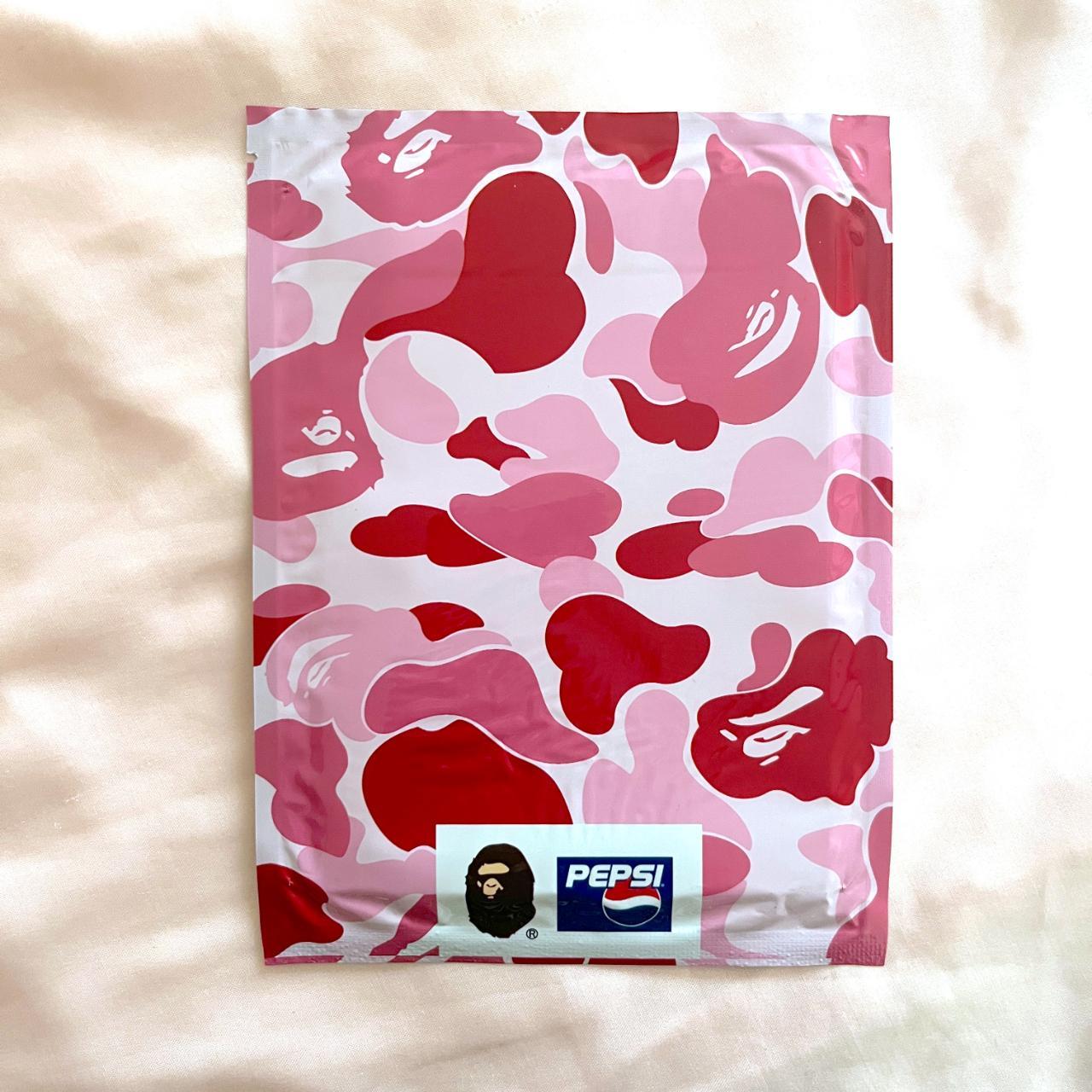 rare 2001 deadstock bathing ape "bape" pepsi collab... - Depop