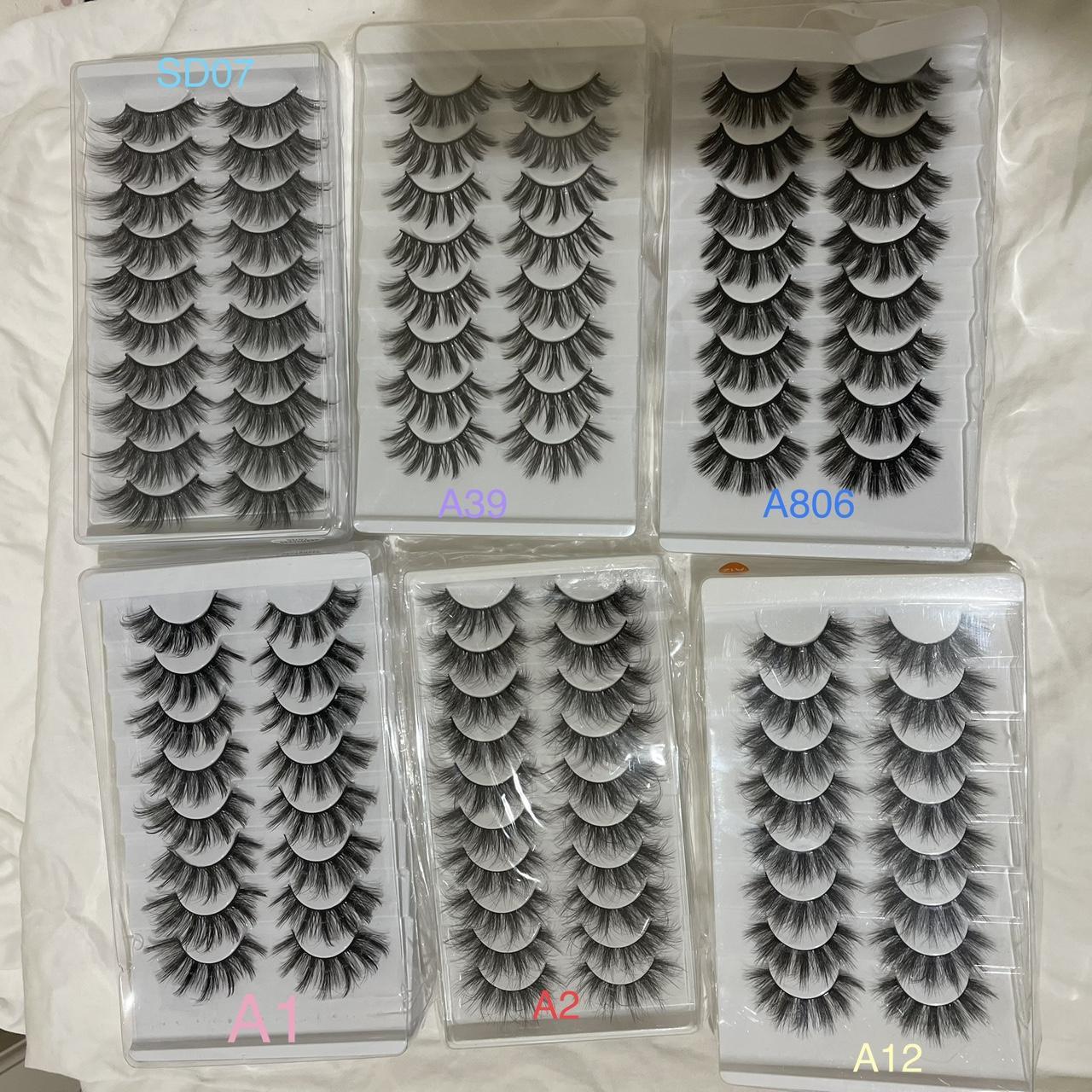 packet of lashes $8 each buy more save more instant... - Depop