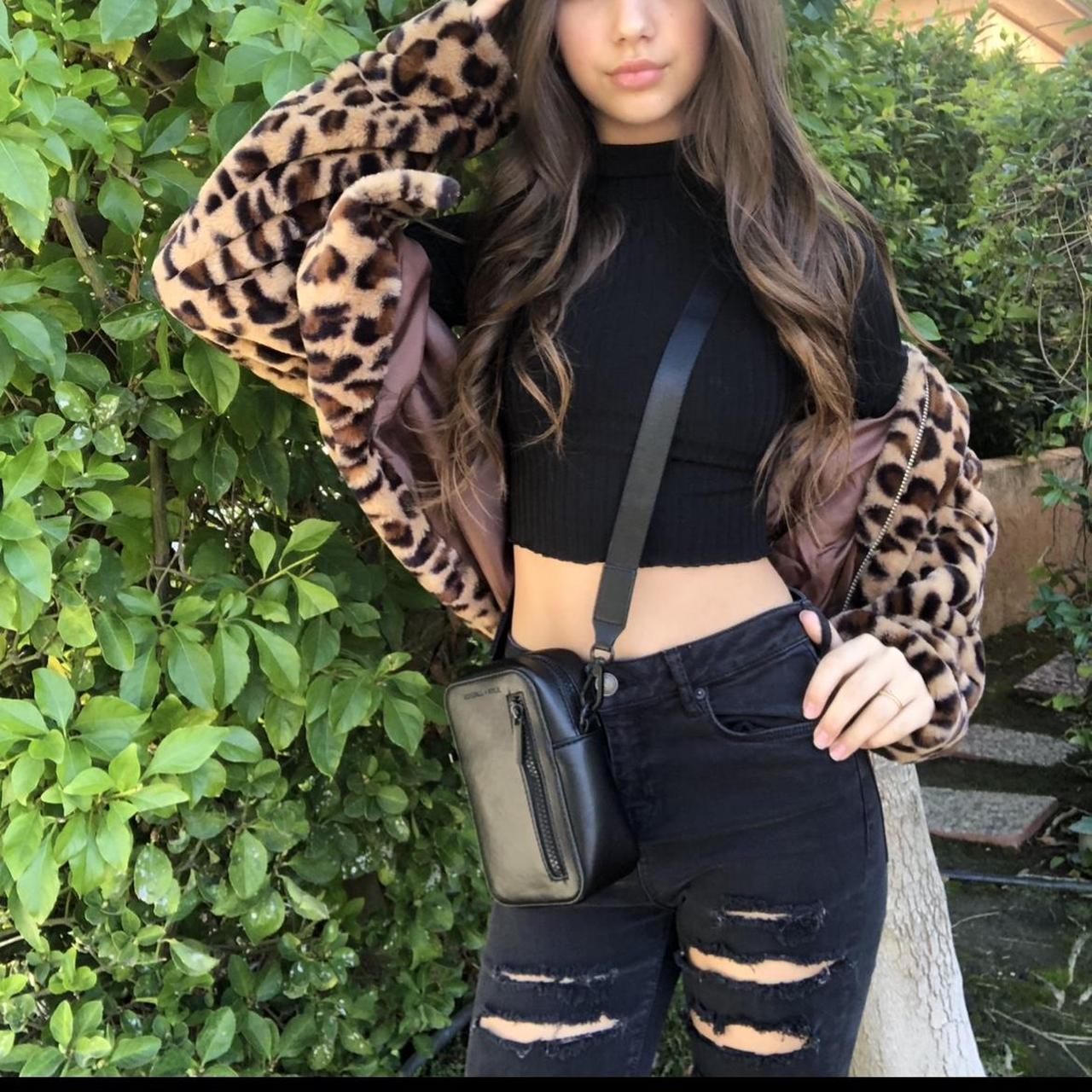 the kript rare and unique cheetah fur jacket! the... - Depop