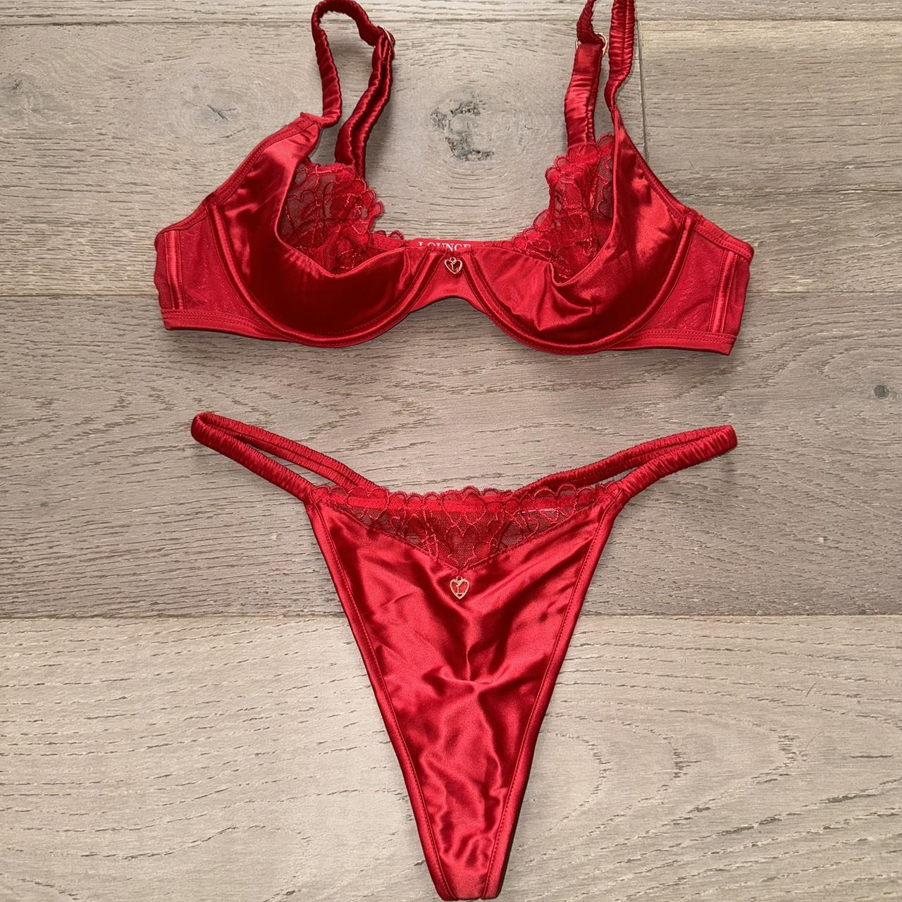 Two piece intimates/lingerie set from lounge... - Depop