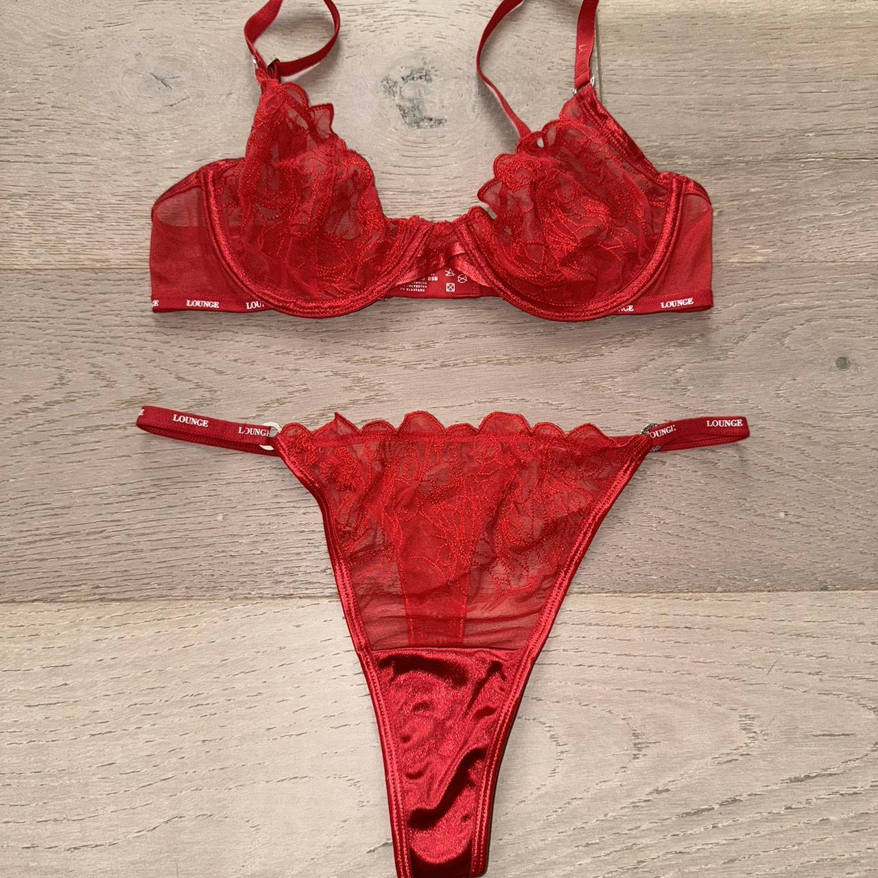 Two piece intimates/lingerie set from lounge... - Depop