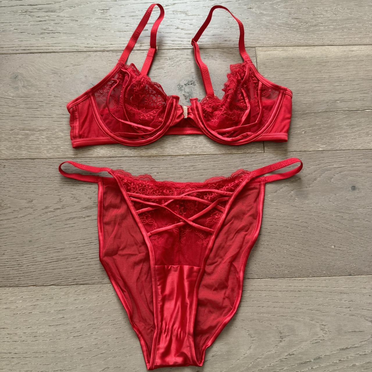 Two piece intimates/lingerie set from lounge... - Depop