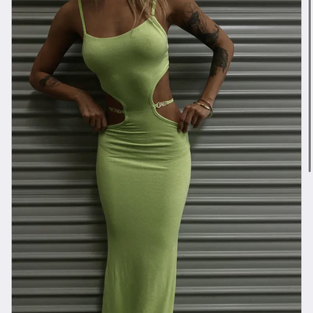 JAGGER AND STONE dress Size 6 Worn twice (hem is... - Depop