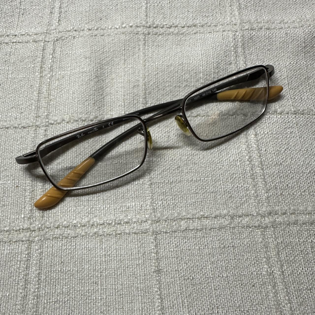 super chic vintage 90s ray ban eyeglasses frames - Depop