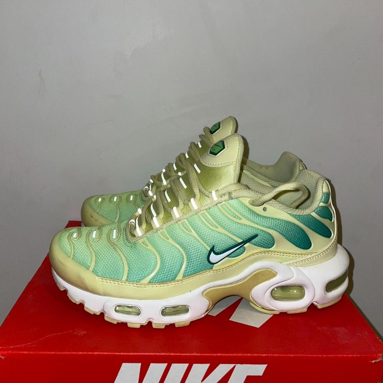 Sprites TNs Women’s Nike Air Max Plus TN green and... - Depop