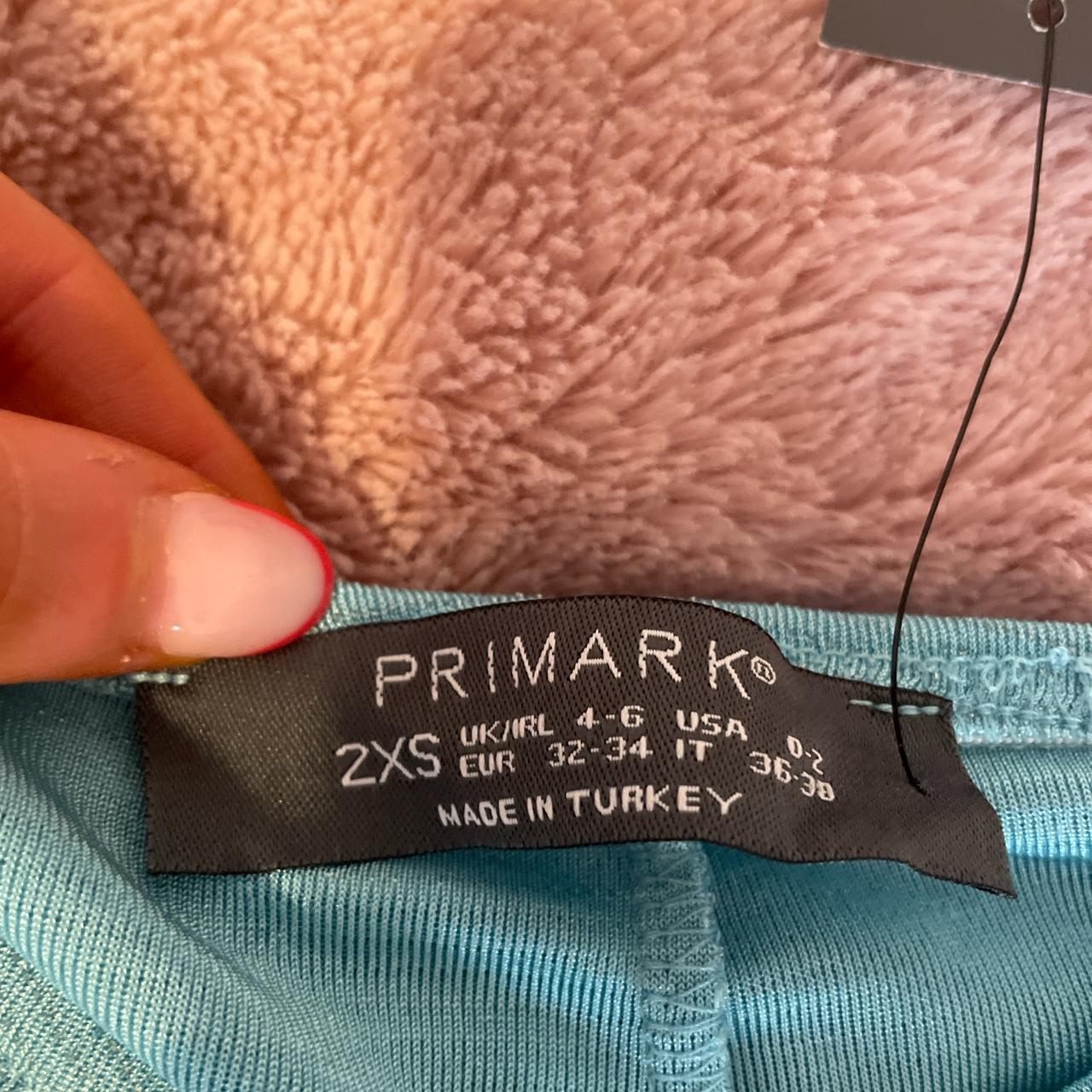 PRIMARK BLUE SHIMMER FLARES 🩵💙 Never worn, with... - Depop