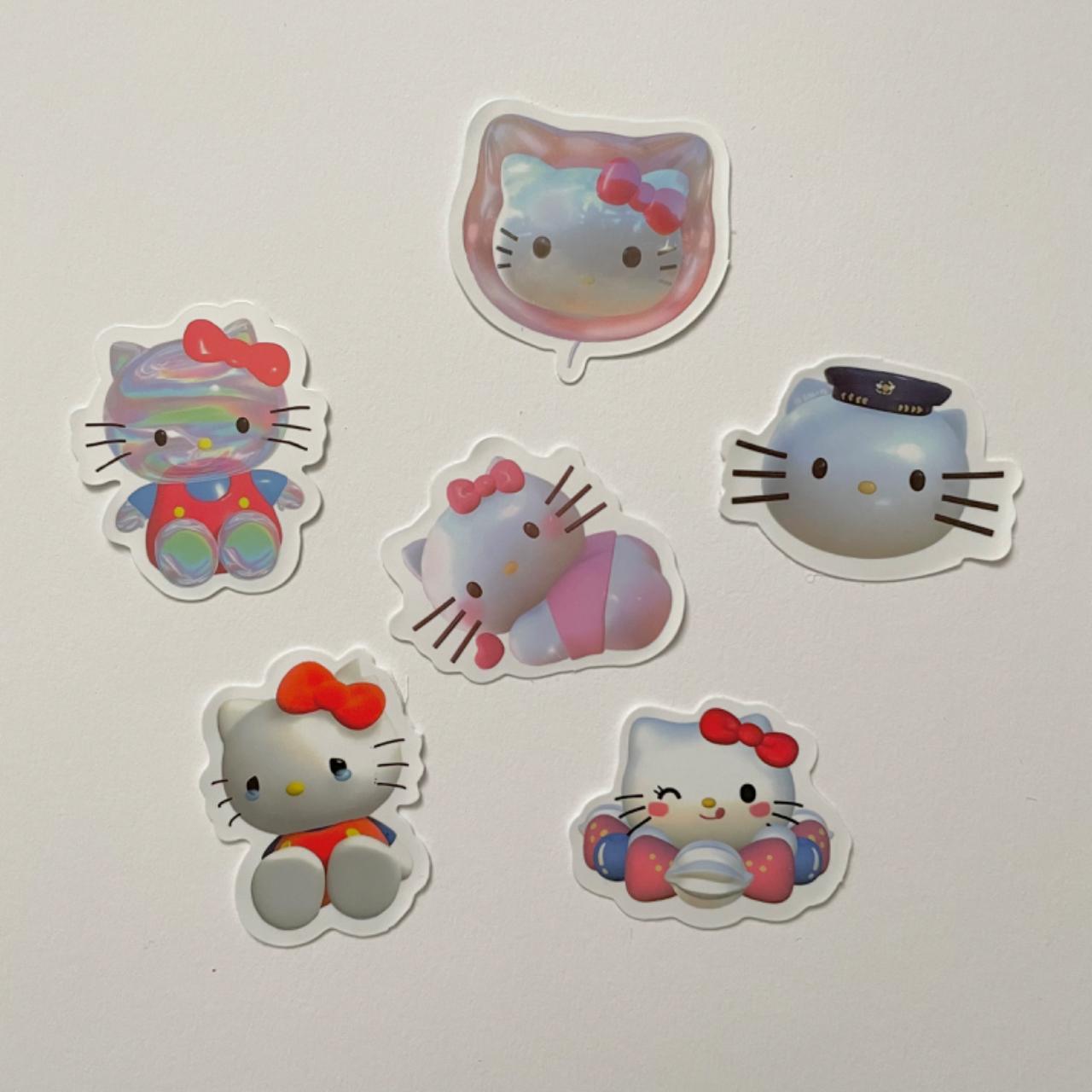 Hello kitty stickers 3D bubble laptop stickers... - Depop