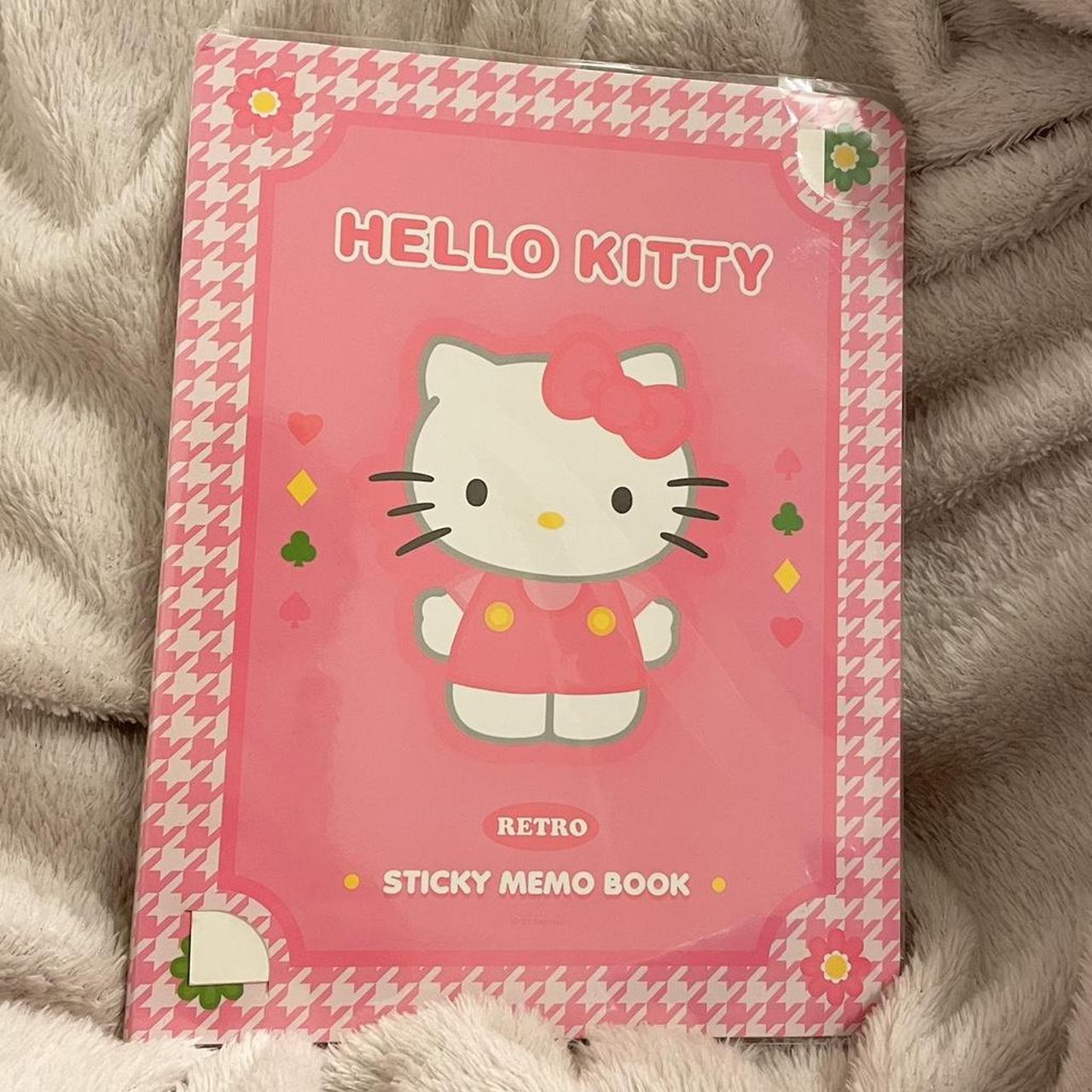 Hello kitty y2k stationery set vintage memo sticky... - Depop