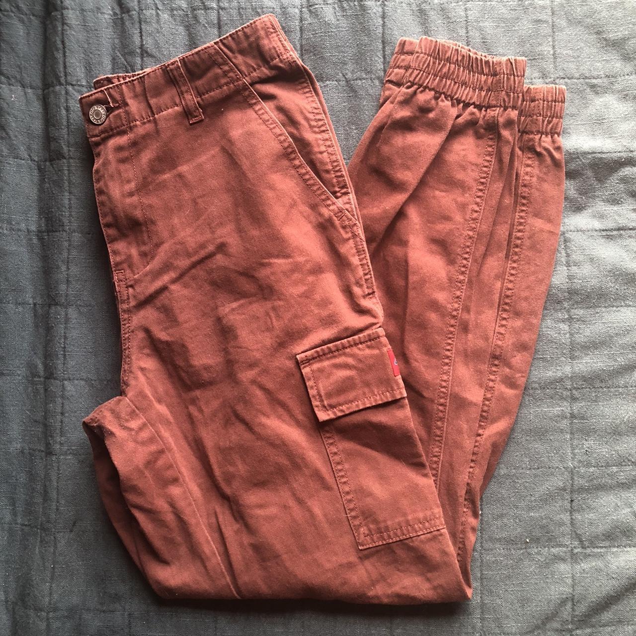 dickies m women’s rust colored cargo pants #hiking... - Depop