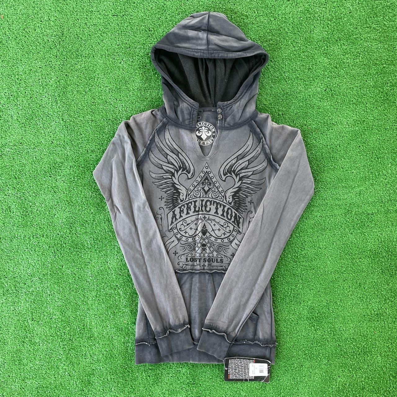 New with tags affliction hoodie Dimensions... - Depop