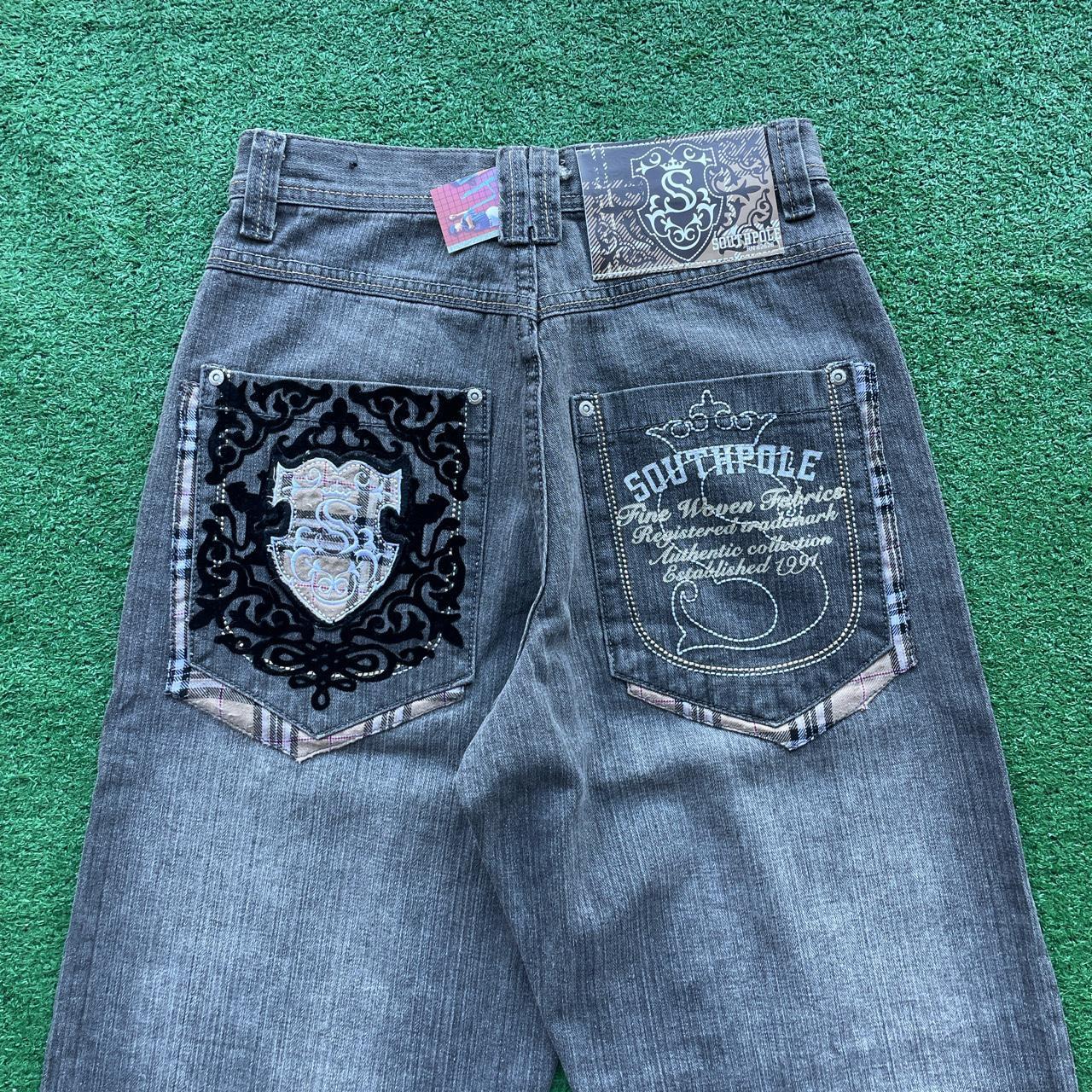Vintage like new southpole jeans Sick back pocket... - Depop