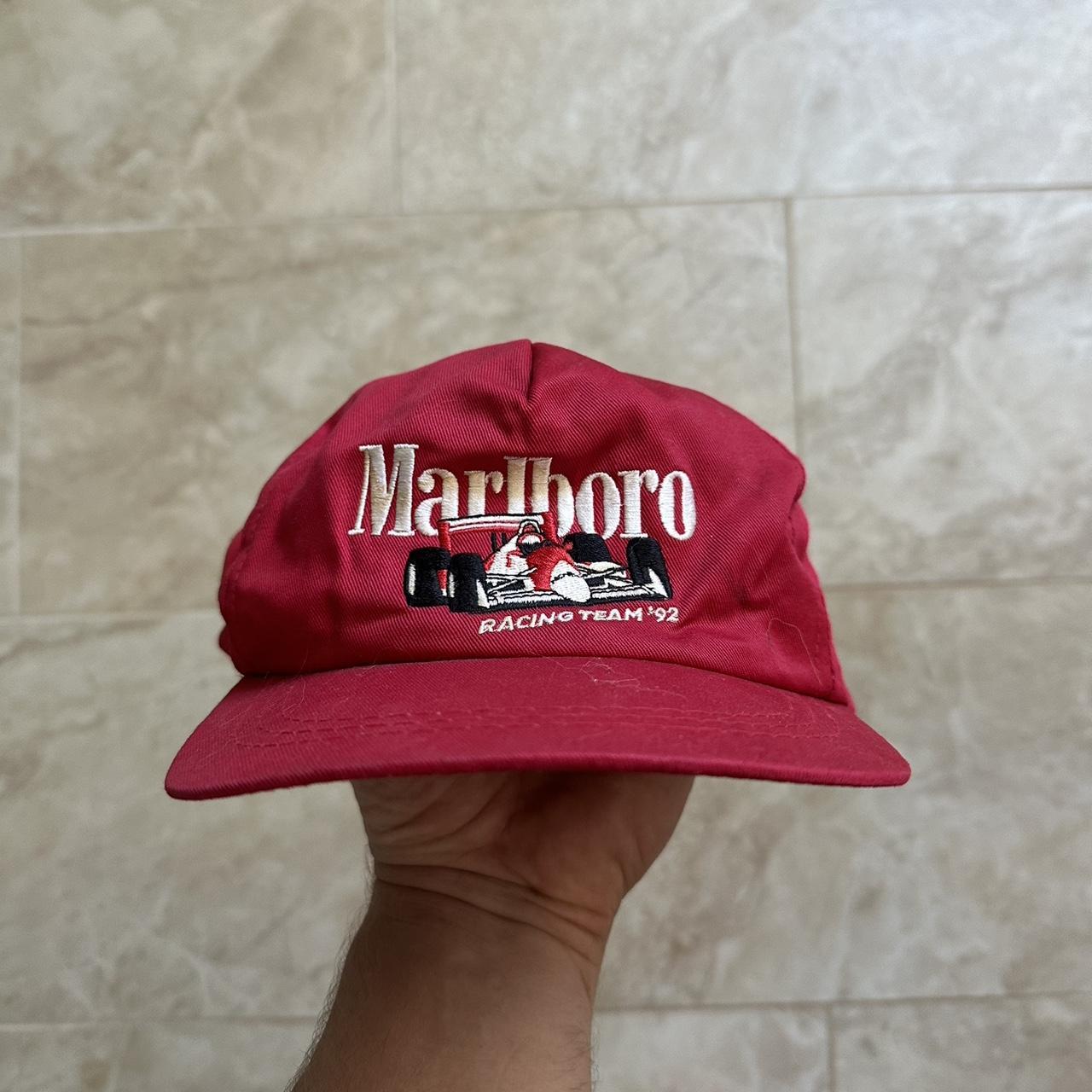 1992 Marlboro racing team SnapBack hat in... - Depop