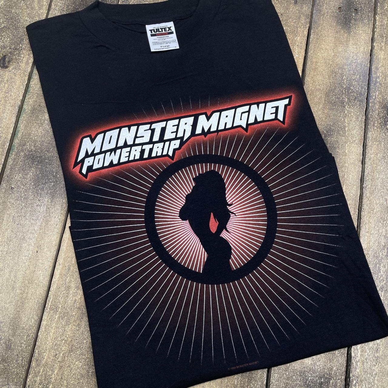XL vintage 90s Monster Magnet t shirt Deadstock,... - Depop