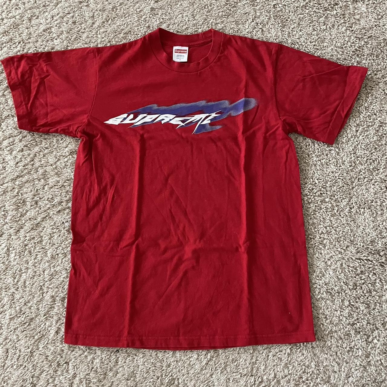 Supreme Wind Tee ! In perfect condition with no... - Depop