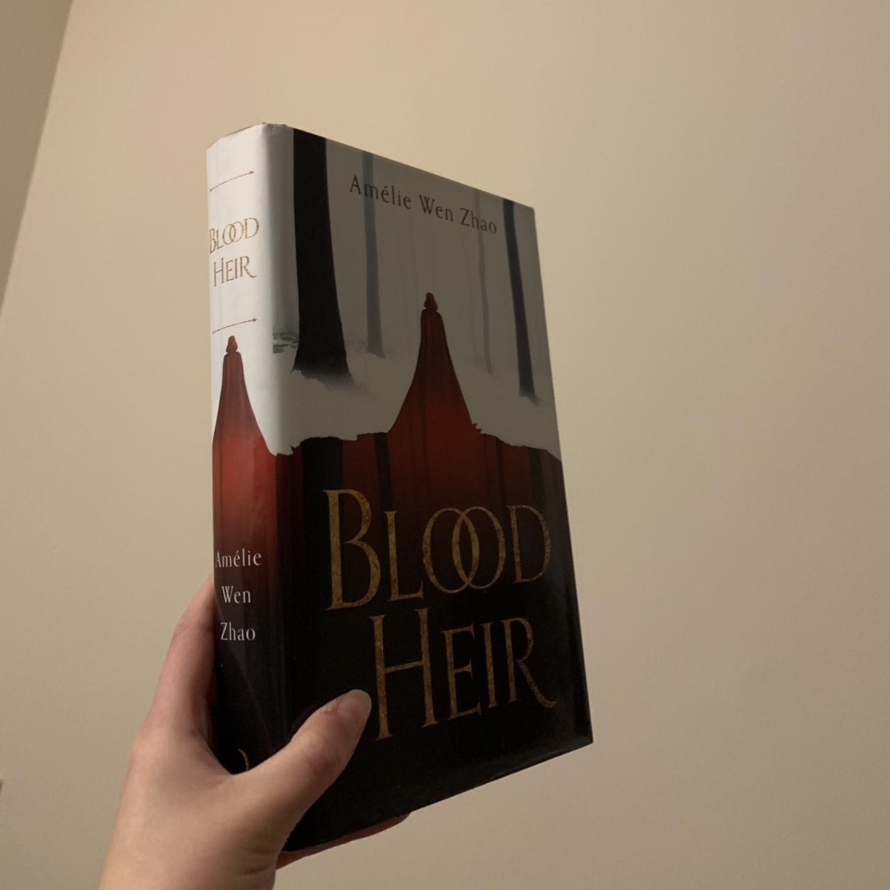 The Blood Heir by Amélie Wen Zhao Slight stains on... - Depop
