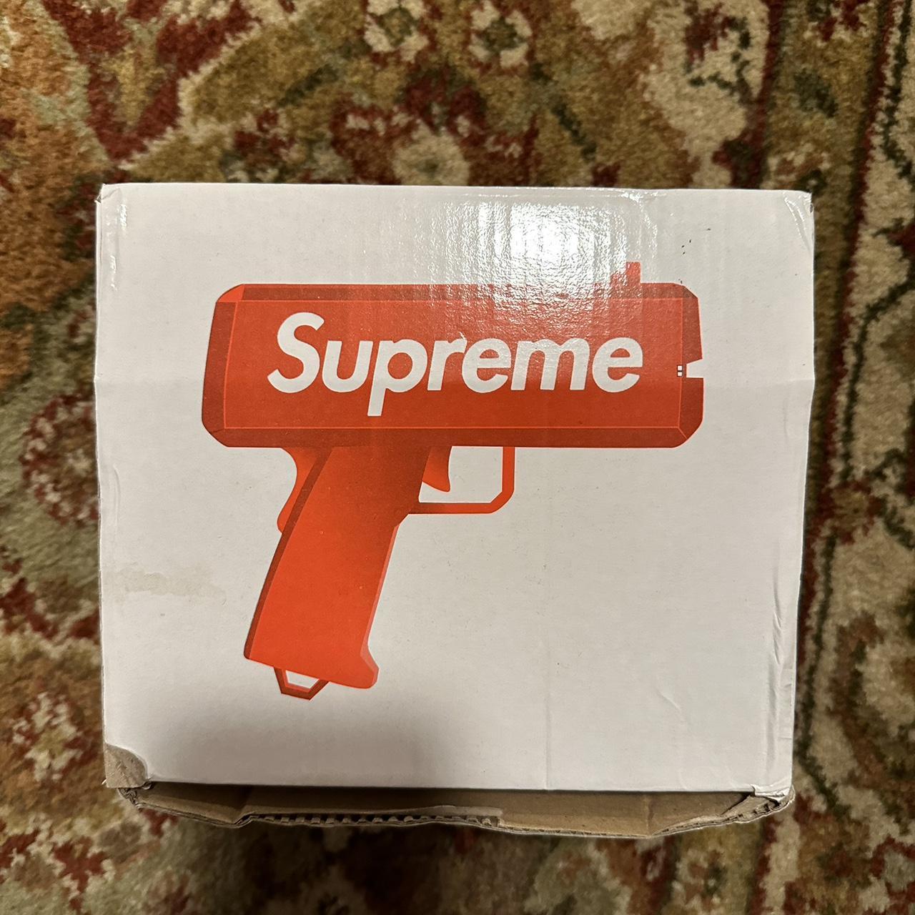 Supreme Red and White Action-figures-playsets | Depop