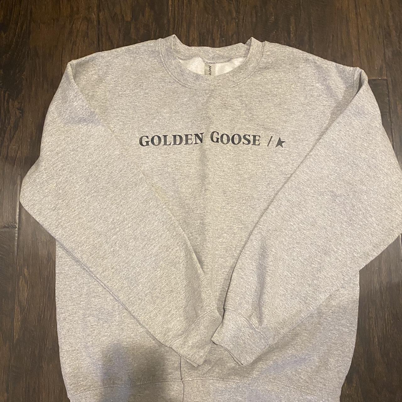 Golden goose merch logo crewneck XS/S - Depop