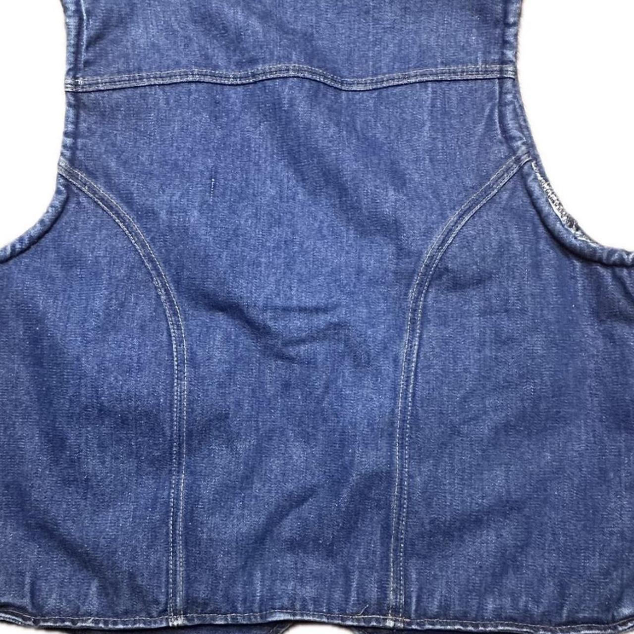 Wrangler Sherpa denim cowboy vest. Rodeo vest. ... - Depop