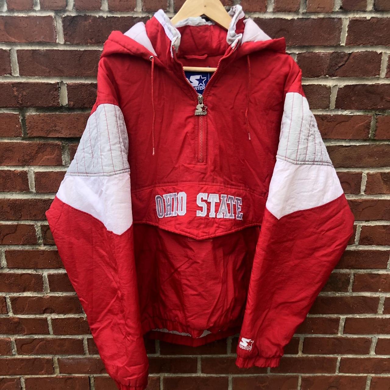 Rare Vintage 90s Ohio State Starter Jacket Size:... | Depop