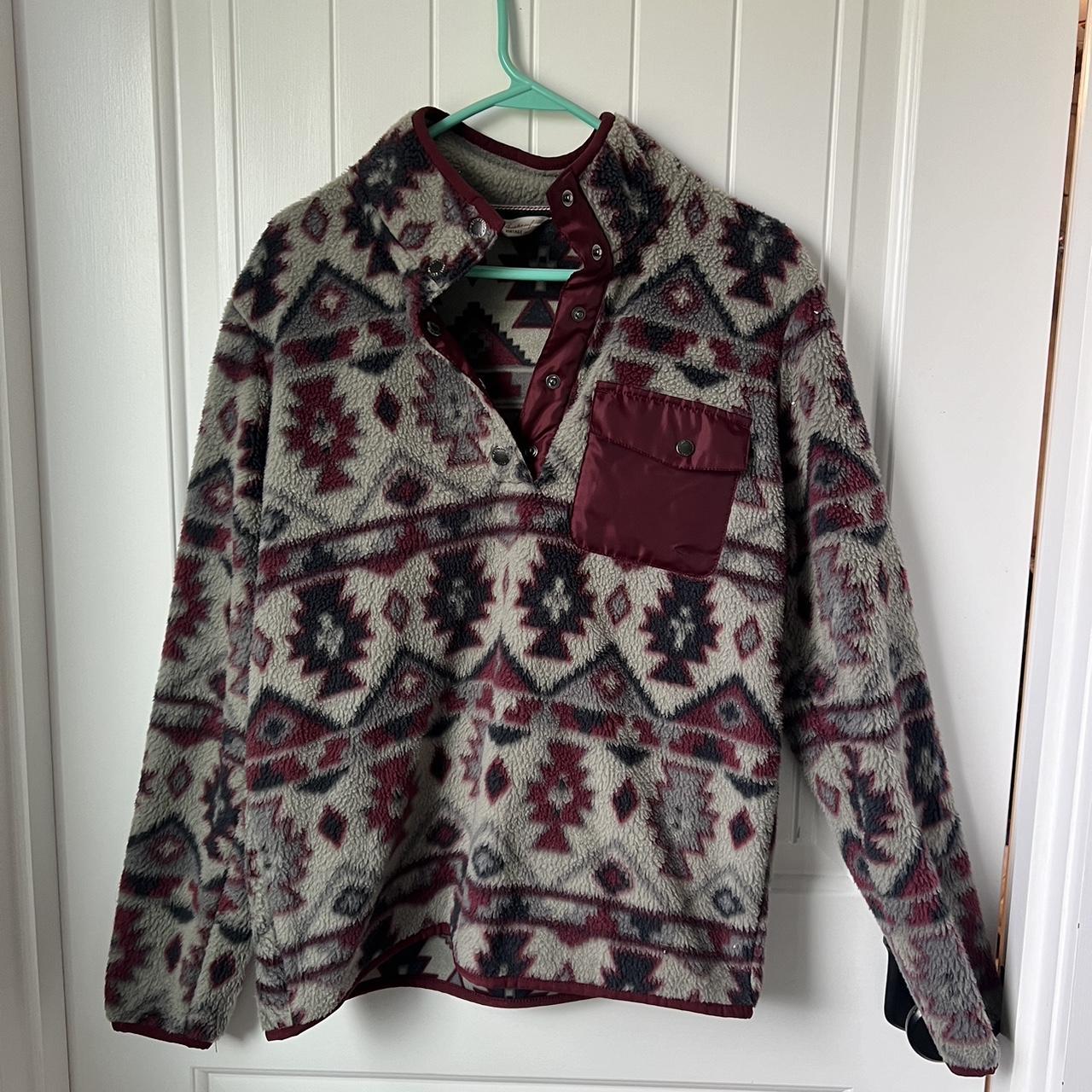 weatherproof vintage fleece pullover very soft! has... - Depop