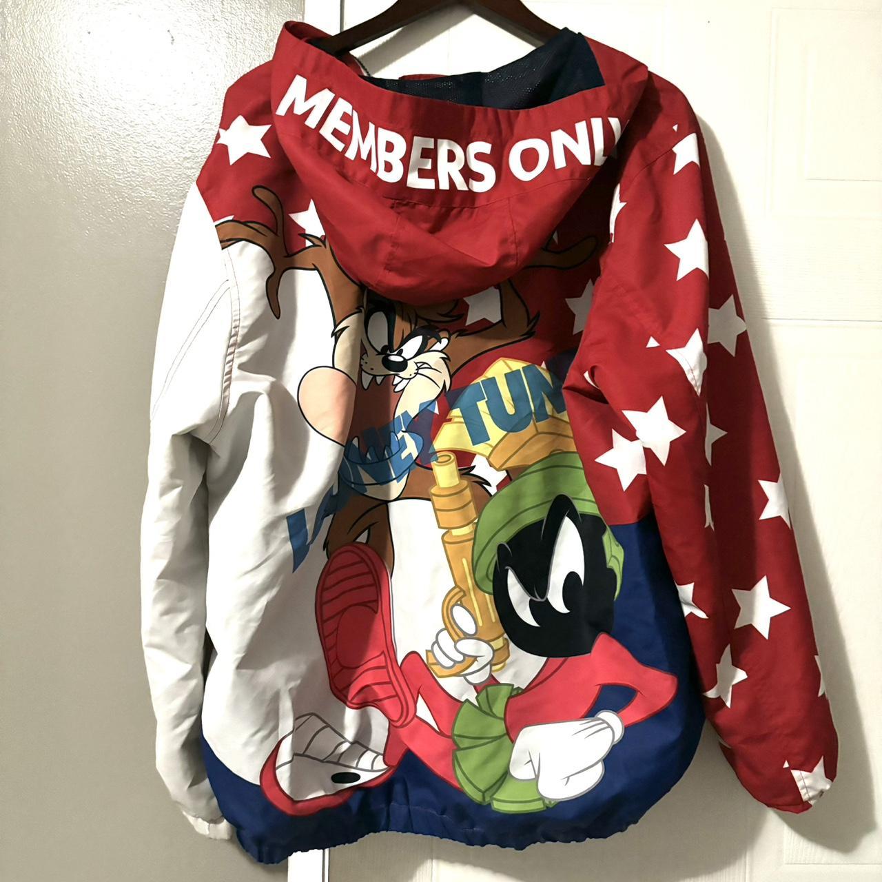 Members Only Looney Tunes Jacket - Depop