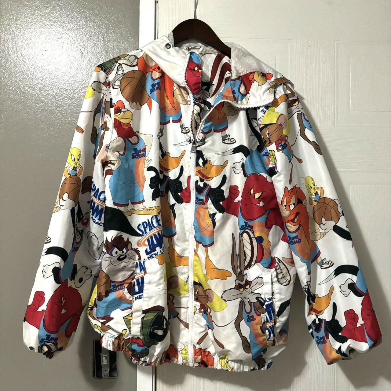 Members Only Space Jam Jacket - Depop