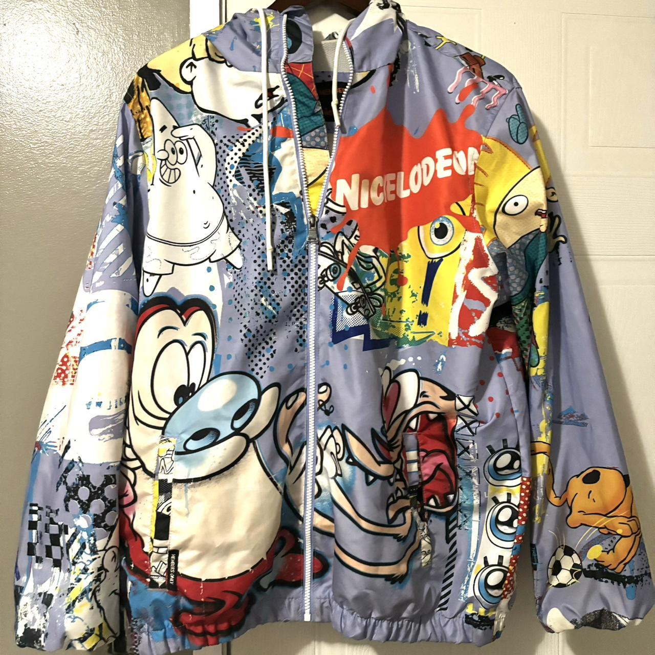 Members Only Nickelodeon Jacket - Depop