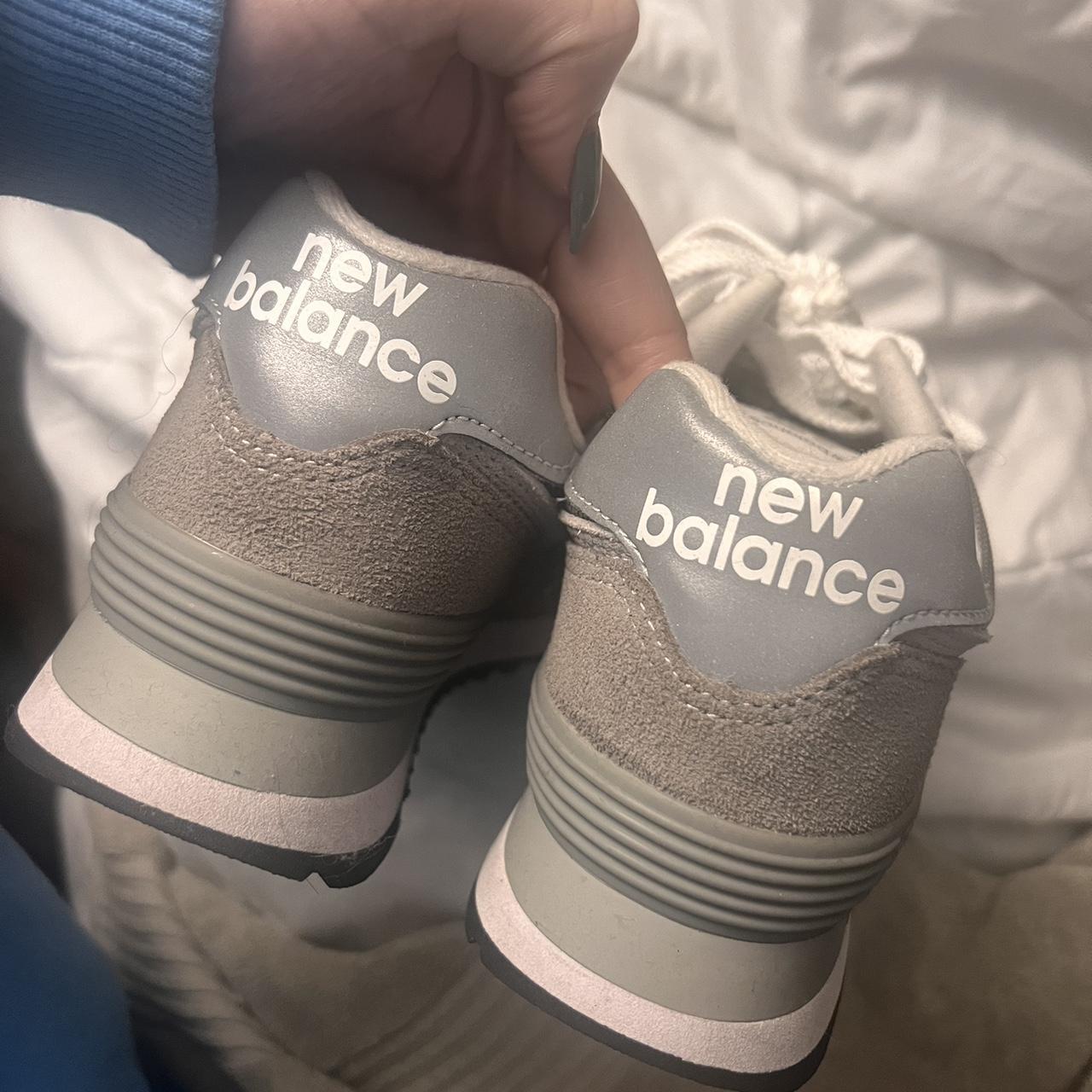 New balance 574 , only worn a couple times in great... - Depop