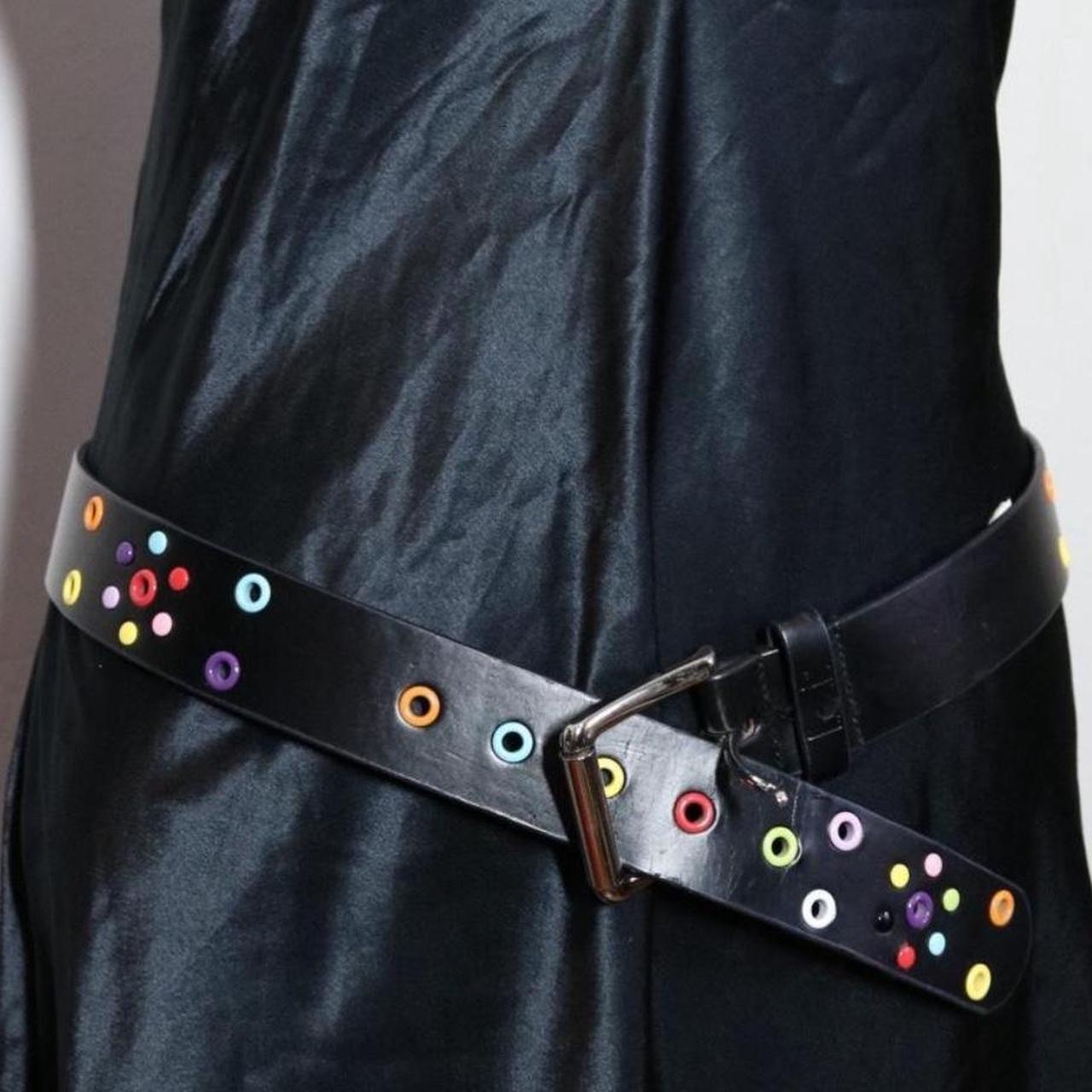 Y2K l.e.i. Edgy belt ️‍🔥 Colorful details - Depop